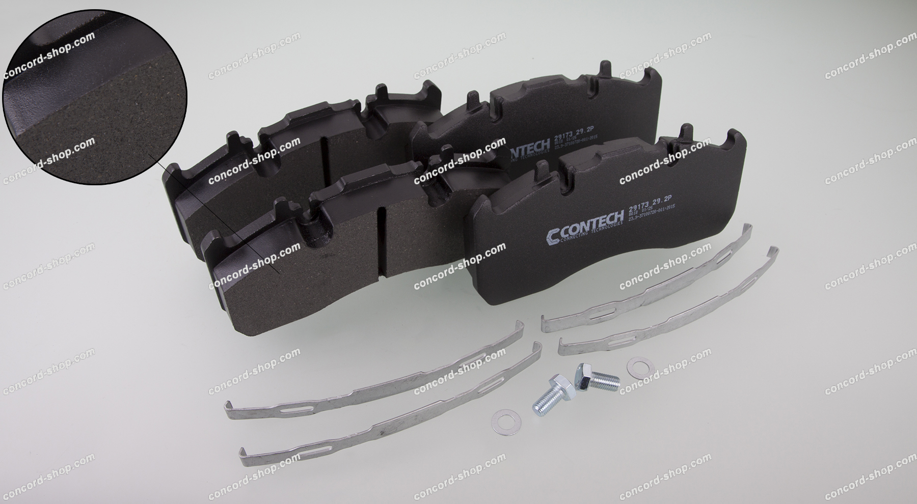 Колодки гальмівні дискового гальма для MERITOR ELSA 225-1 (Renault, ROR ...